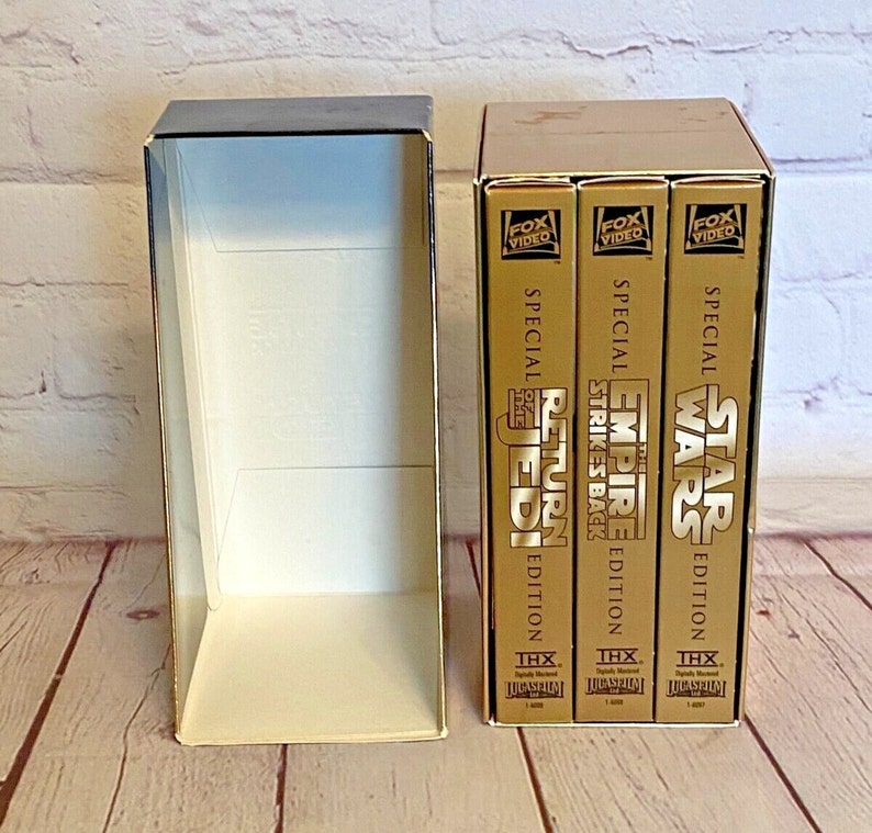 Star Wars Trilogy Special Edition VHS Box Set by 20th Century Fox ...