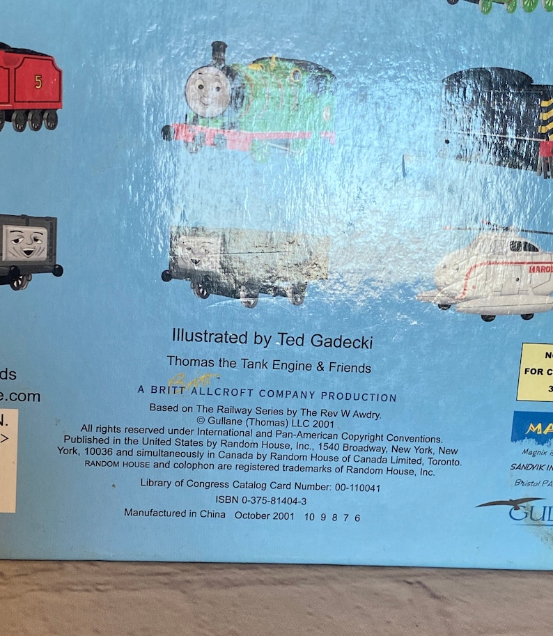Thomas & Friends thomas Magnetic Play Book With 6 Magnetized Pages and ...