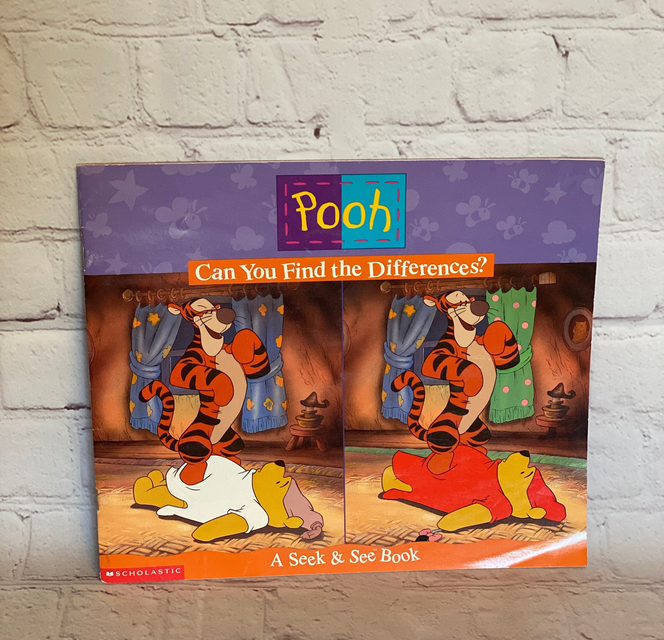 Winnie the Pooh can You Find the Differences A - Etsy