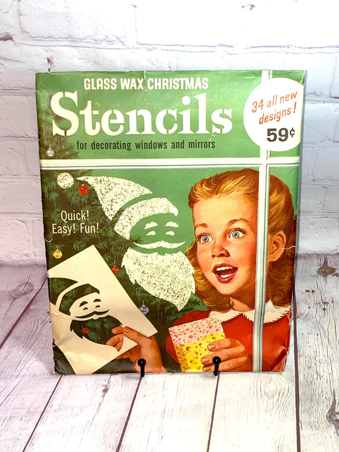 Glass Wax Christmas Stencils for Decorating Windows and Mirrors | Gold ...