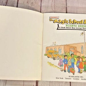 The Magic School Bus plants Seeds A Book About How Living Things Grow ...