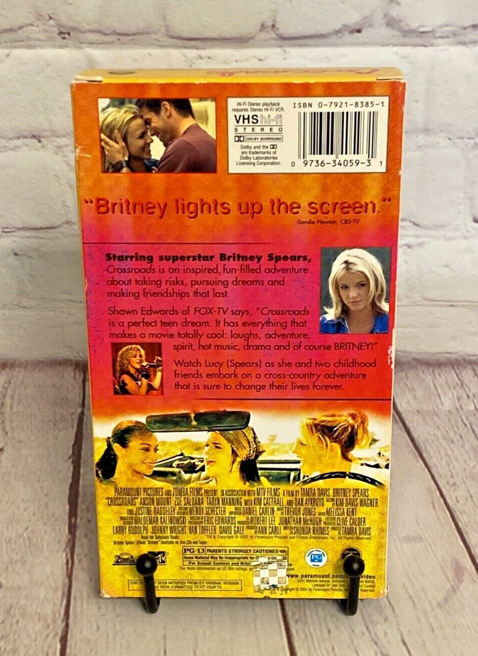 Crossroads VHS by Paramount 2002 Rated PG-13 and Runtime 93 Mins See ...