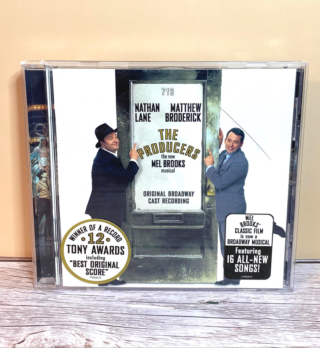 The Producers Soundtrack CD | Sony Music Entertainment 2001 - Etsy