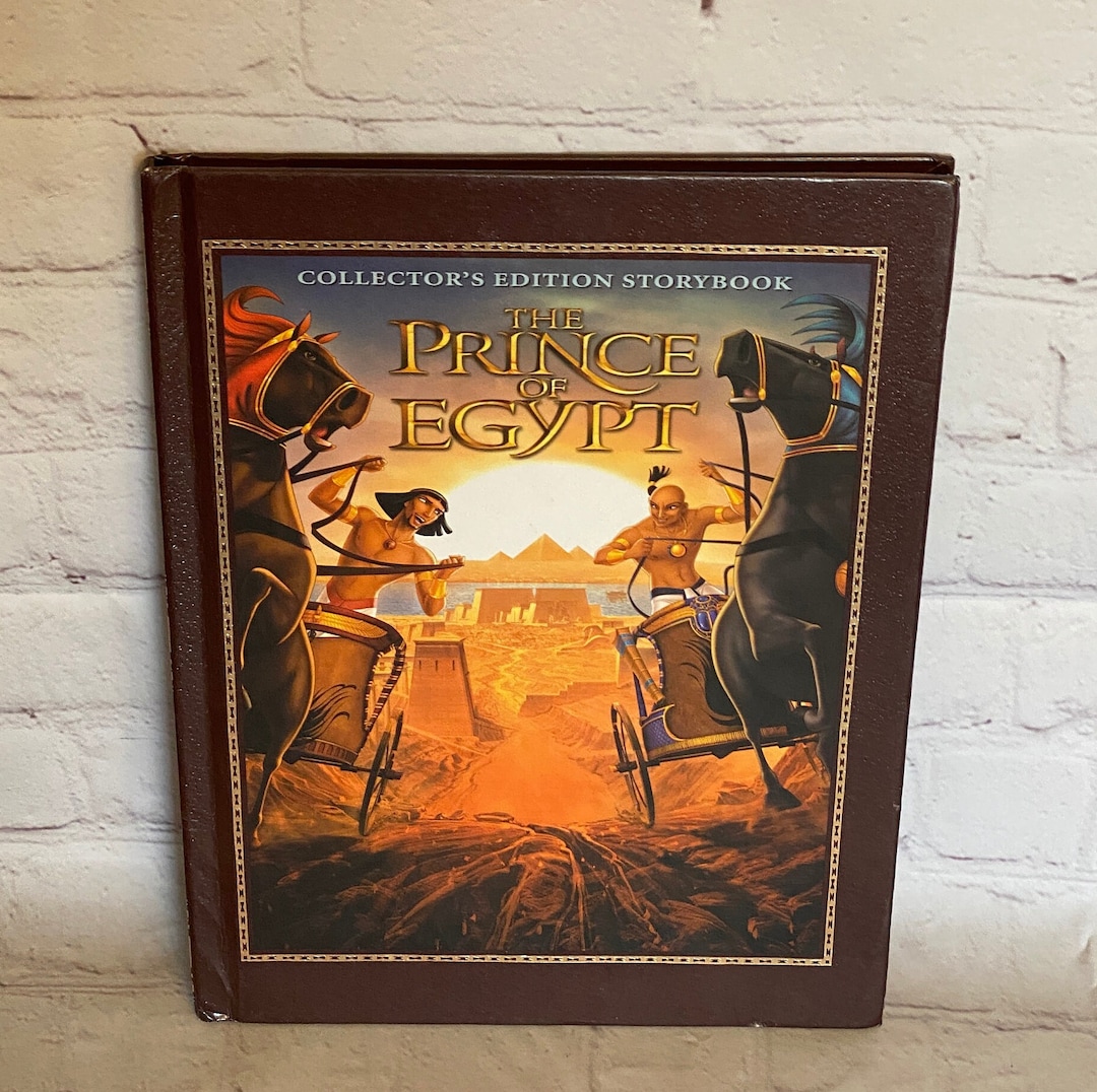The Prince of Egypt Collector's Edition Storybook by - Etsy