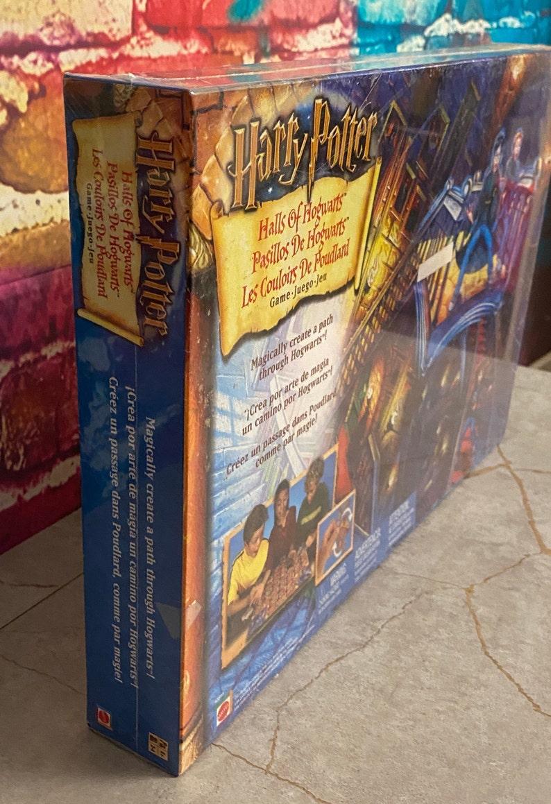 Brand New Harry Potter halls of Hogwarts Board Game by Mattel 2002 Ages ...