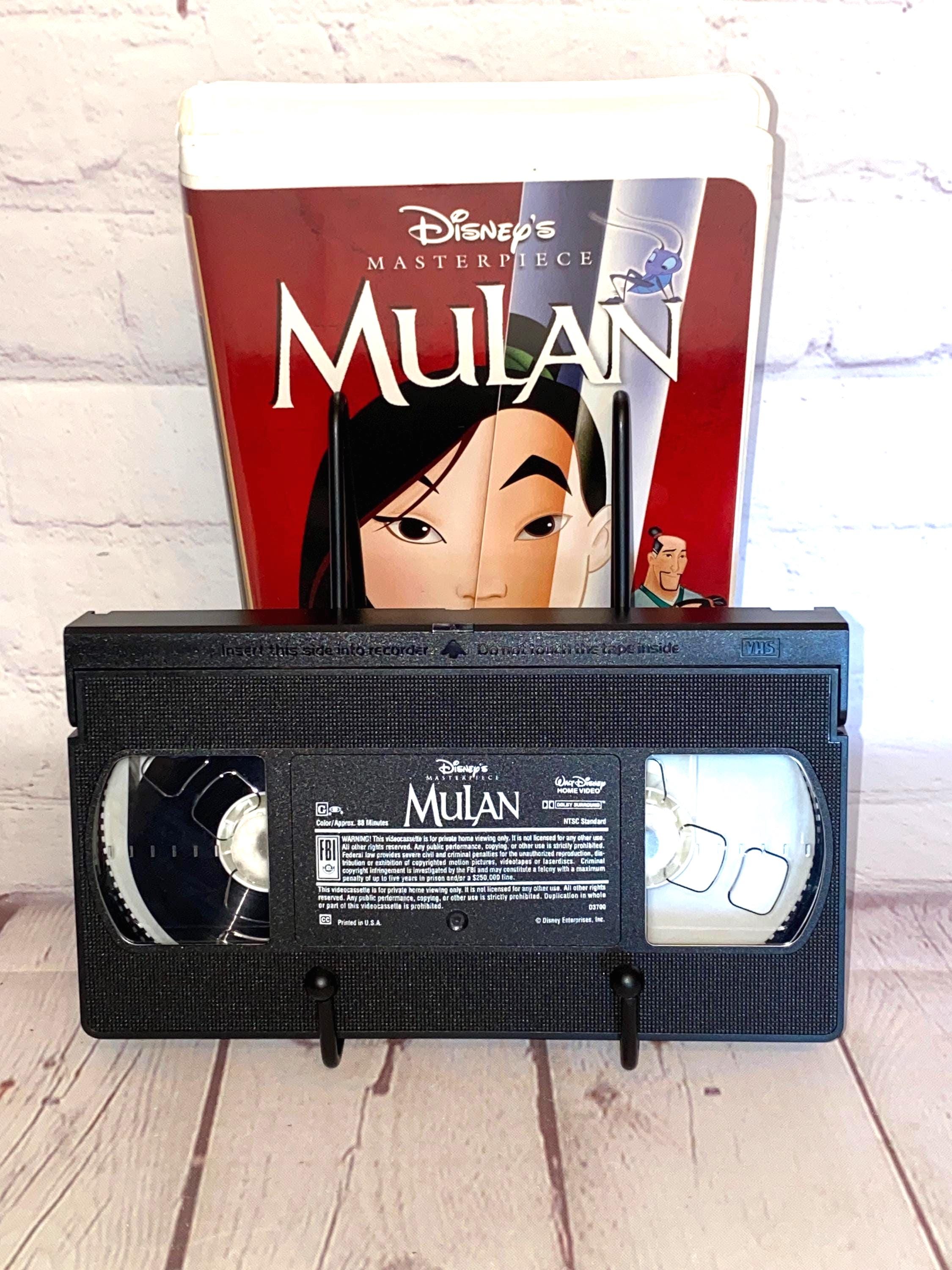 Mulan VHS Walt Disney Masterpiece Collection Former Rental - Etsy UK