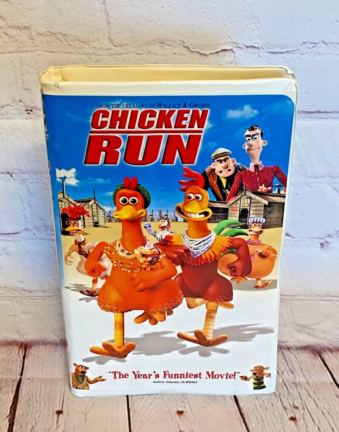 Chicken Run VHS by Dreamworks Home Entertainment 2000 Rated G Runtime 1 Hr 24 Mins See All ...