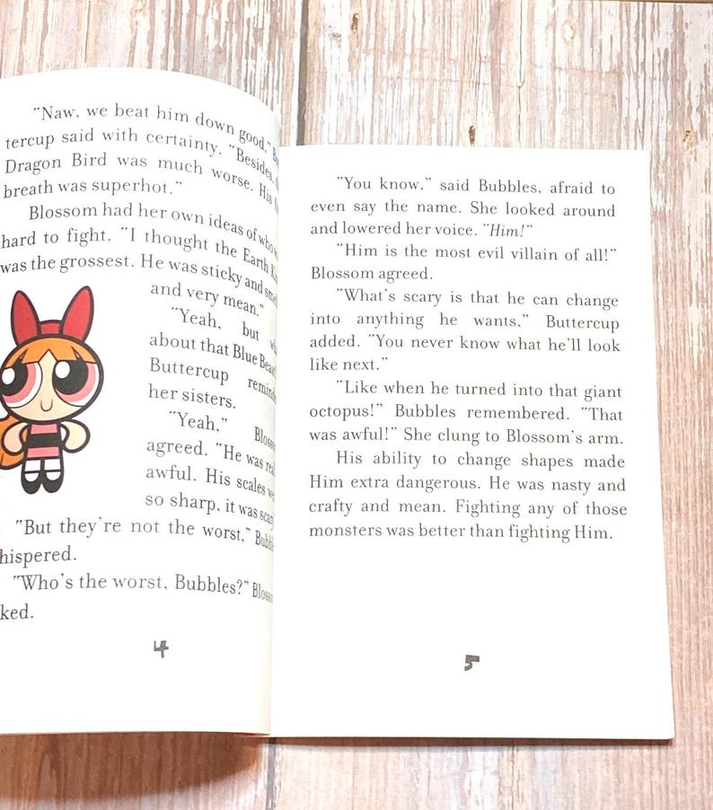 The Powerpuff Girls "all Chalked Up" Paperback Chapter Book ...