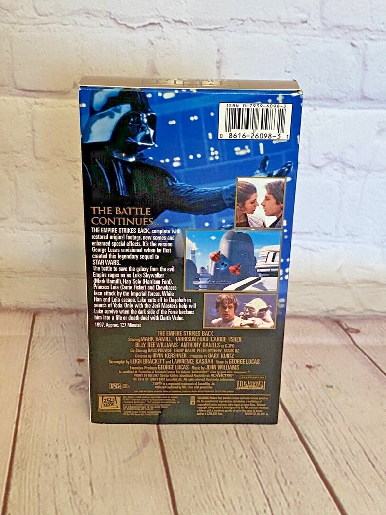 Star Wars Trilogy Special Edition VHS Box Set by 20th Century Fox ...