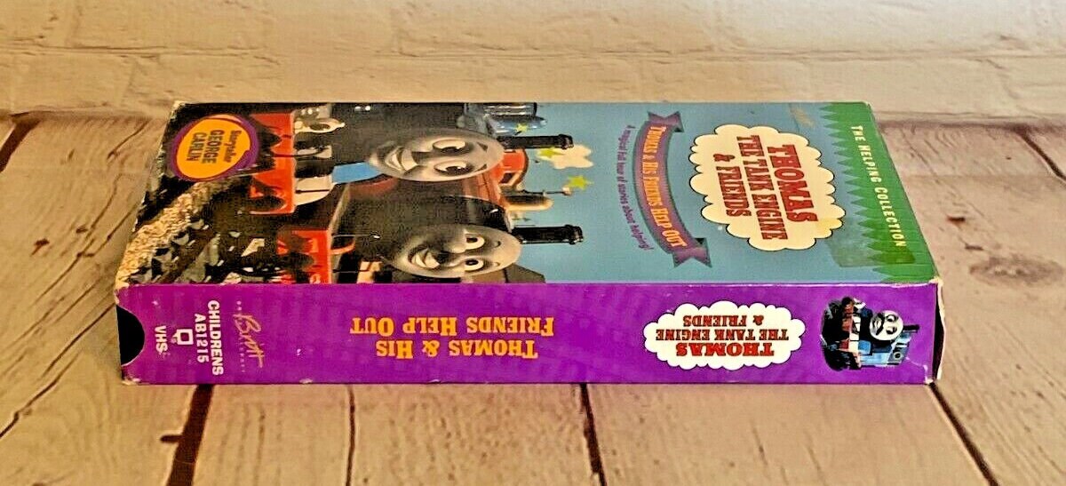 Thomas the Tank Engine and Friends thomas & His Friends Help Out VHS by Britt Allcroft 1993 NR ...