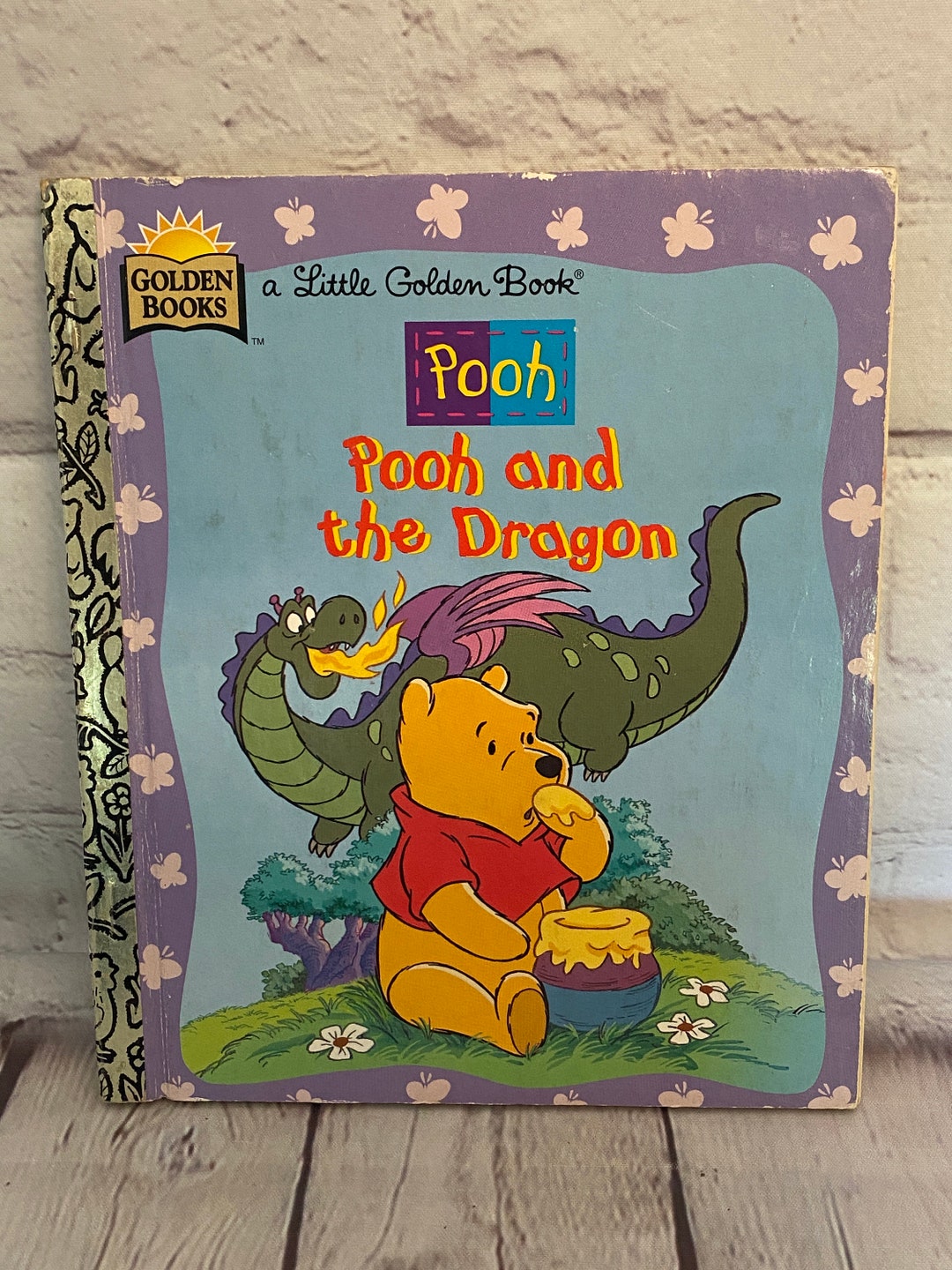 Pooh and the Dragon by Golden Books 1997 | Hardcover Children's Book by ...