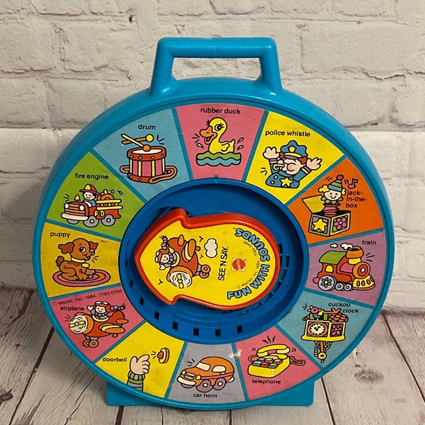 Vintage See N Say - Etsy