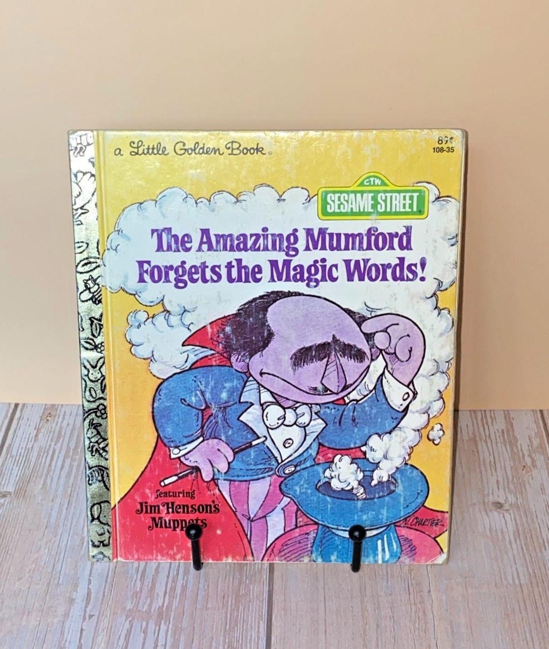 Sesame Street "the Amazing Mumford Forgets the Magic Words!" Hardcover ...
