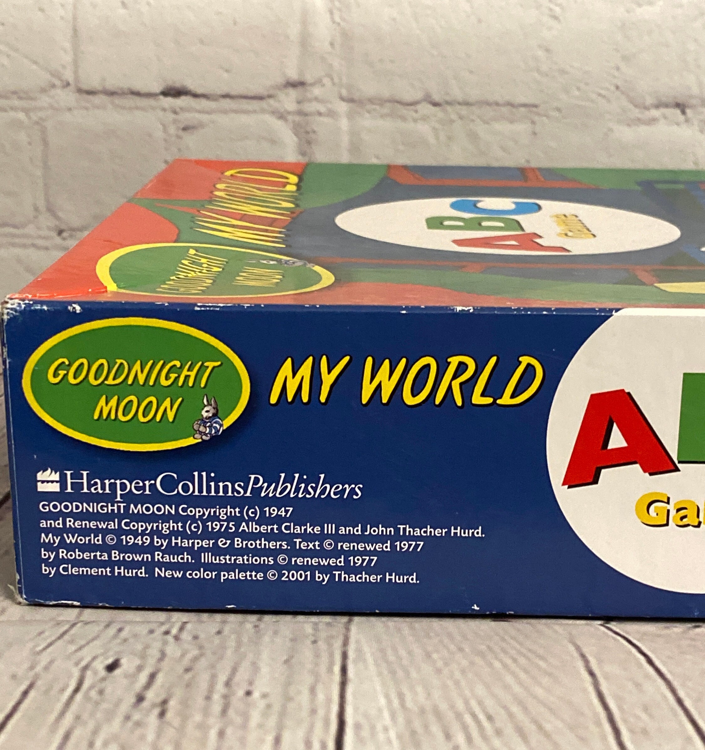 Goodnight Moon ABC Board Game | Briarpatch, 2001 (incomplete) - Etsy
