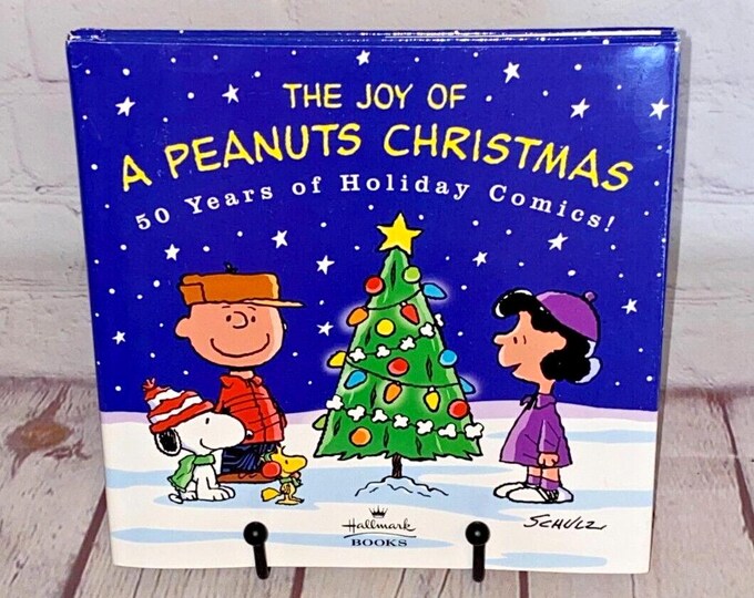 The Joy of A Peanuts Christmas "50 Years of Holiday Comics" Hardcover ...