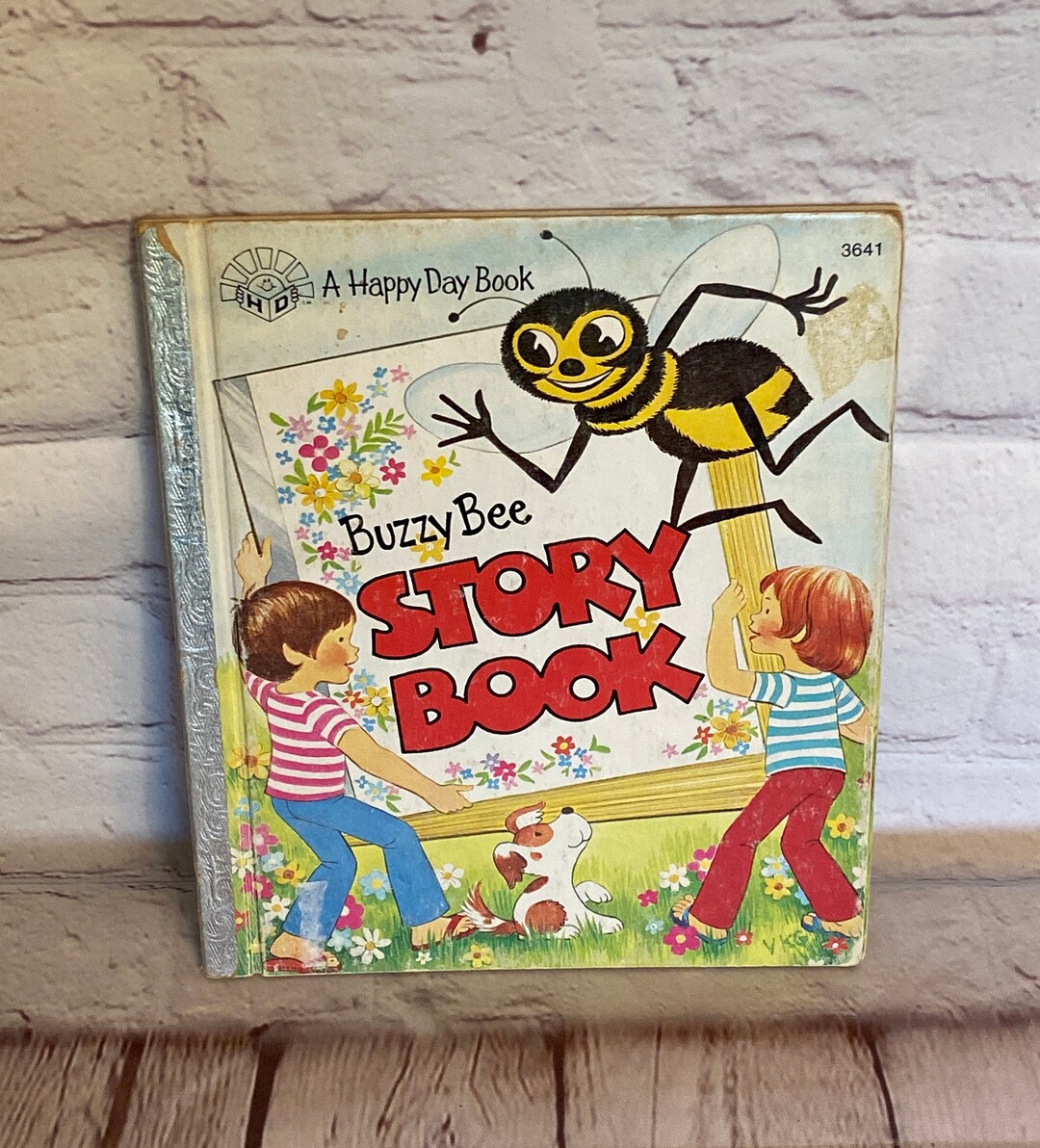 Buzzy Bee Story Book by Ruth Crandall | A Happy Day Book 1980 ...