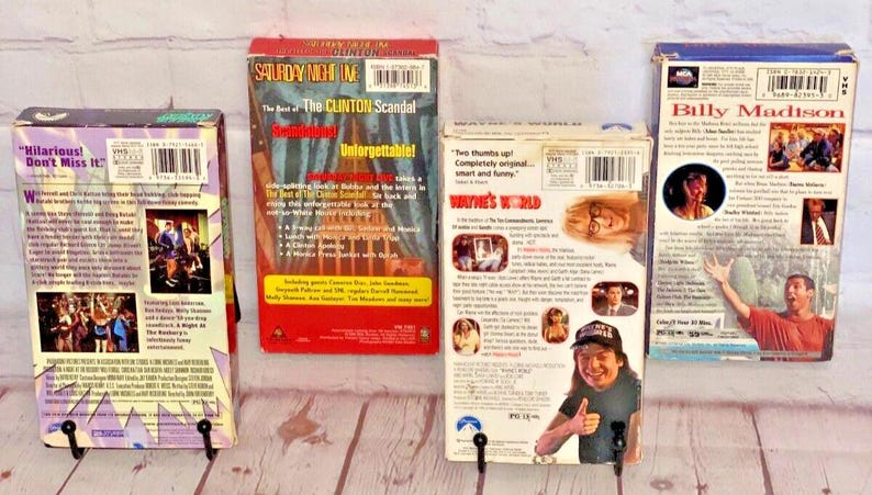Saturday Night Live VHS Bundle | Billy Madison | Night at the Roxbury ...