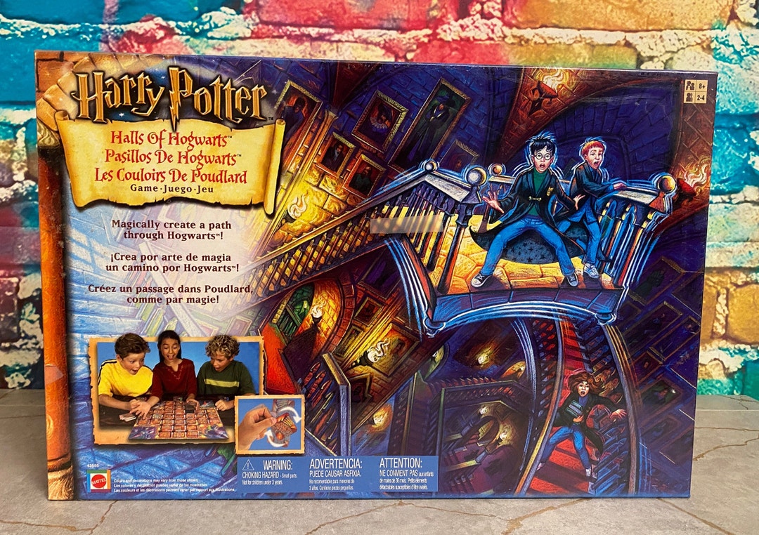 Brand New Harry Potter "halls of Hogwarts" Board Game by Mattel 2002 ...