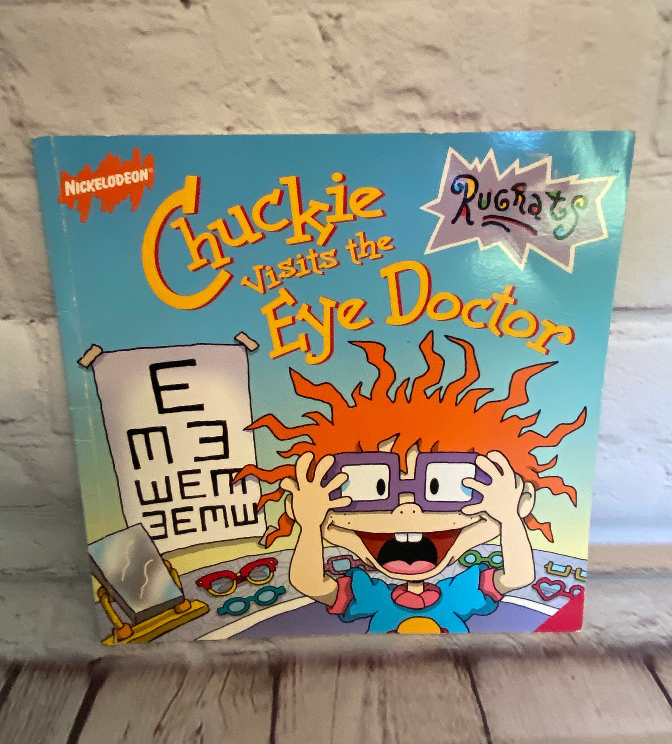 Nickelodeon Rugrats chuckie Visits the Eye Doctor Softcover Children's ...