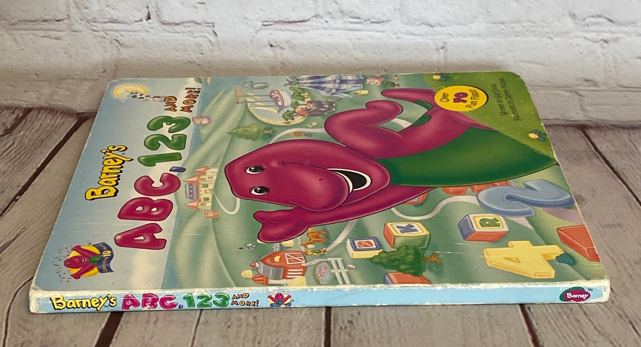 Barney's ABC 123 and More Written by Guy Davis 1998 - Etsy