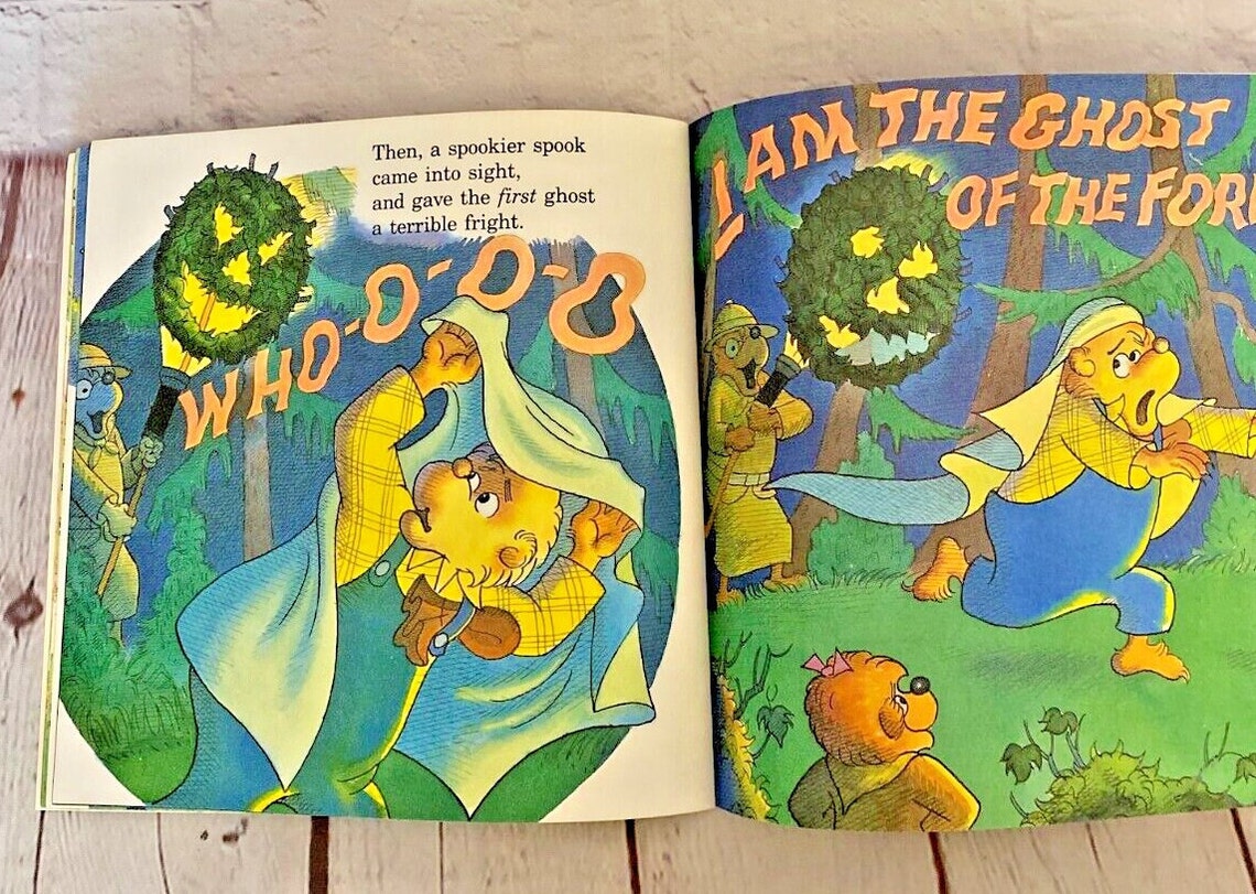 The Berenstain Bears and the Ghost of the Forest Softcover Children's ...