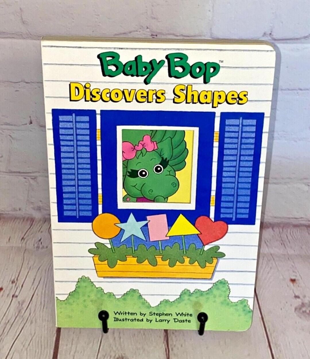 Baby Bop Discovers Shapes by Stephen White | Children's Board Book by ...