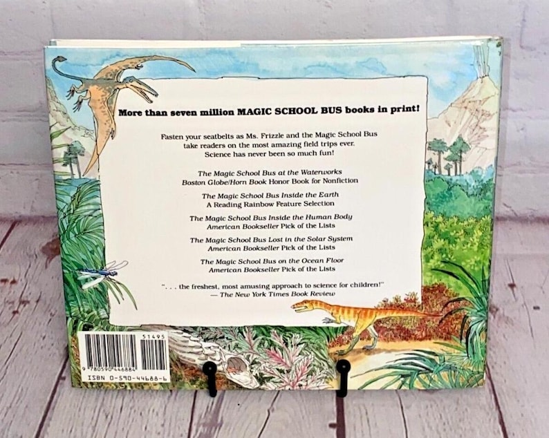 The Magic School Bus "in the Time of the Dinosaurs" by Joanna Cole and ...