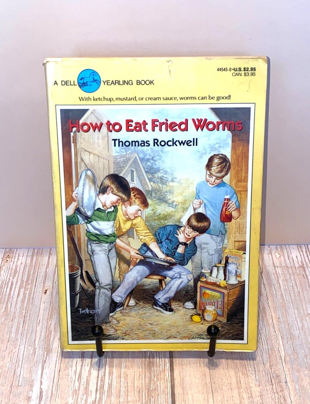 How to Eat Fried Worms by Thomas Rockwell | Dell Publishing 1988 | Read ...