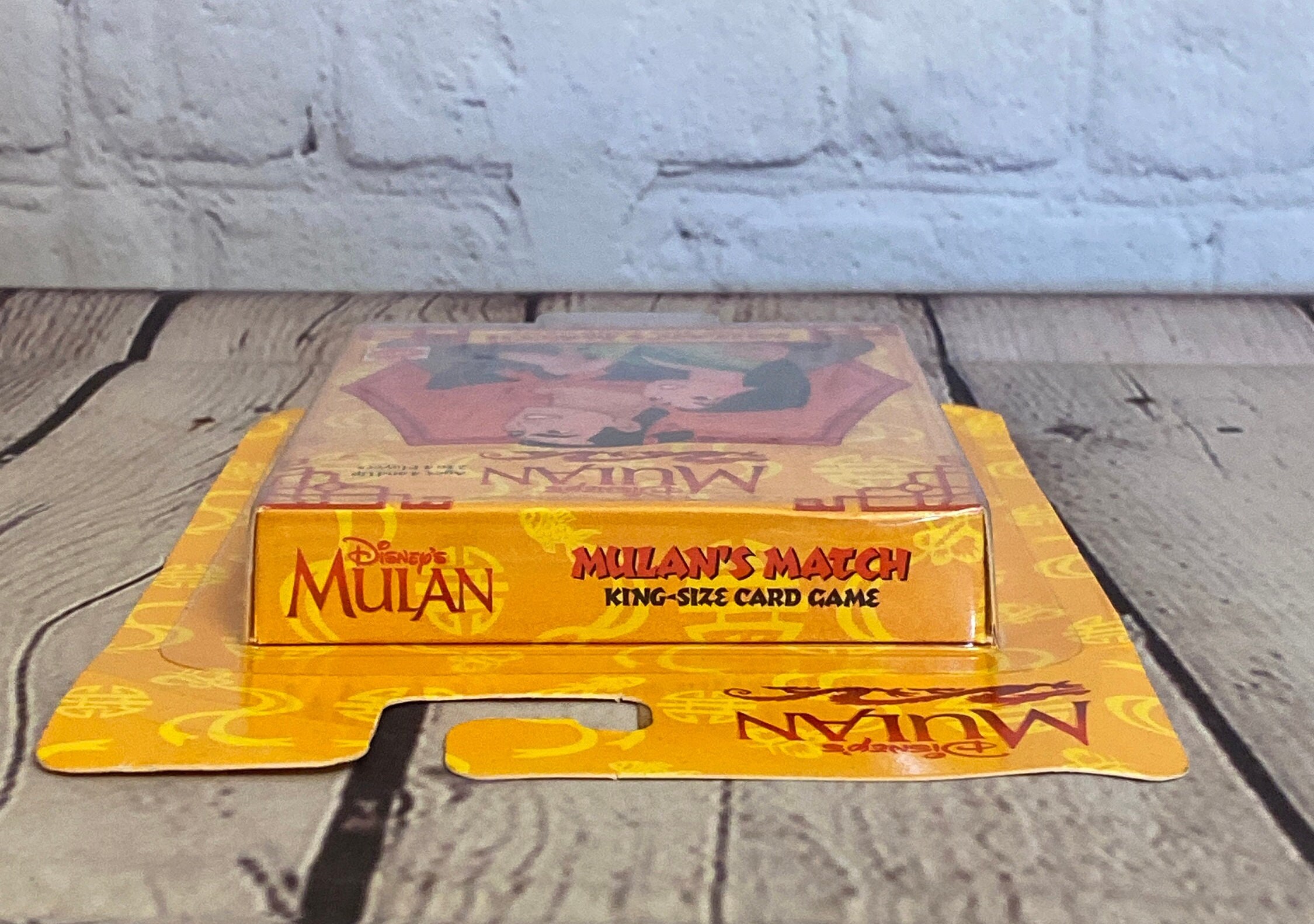 Brand New Disney's Mulan's Match Card Game by Mattel 1998 King Size ...