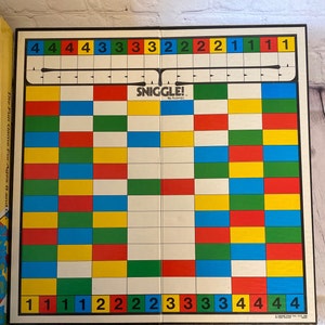 Sniggle: an Exciting Game of Strategy and Chance by Amway Corp. 1980 ...
