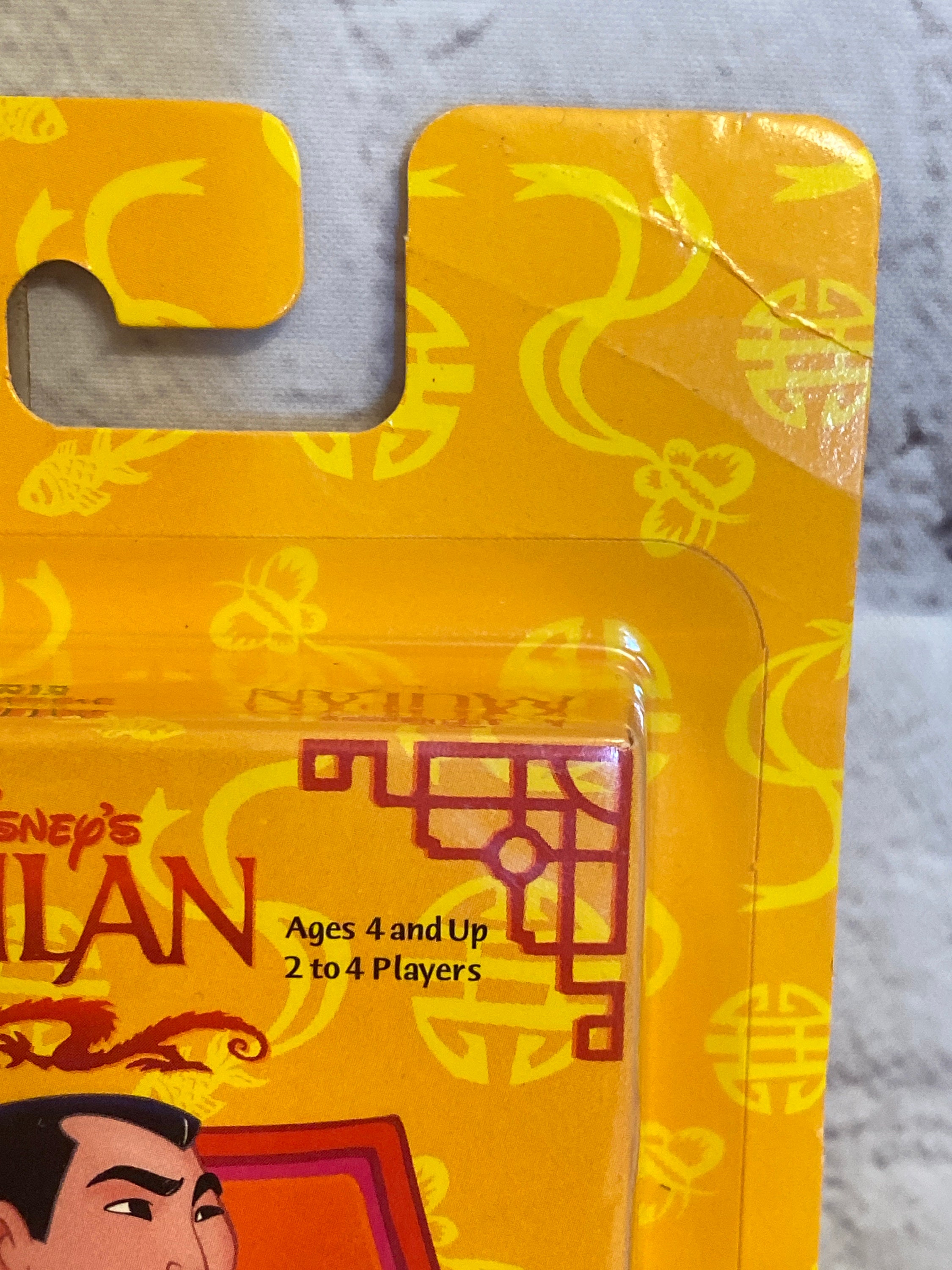 Brand New Disney's Mulan's Match Card Game by Mattel 1998 King Size ...