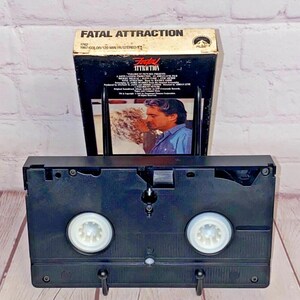 Fatal Attraction VHS by Paramount 1988 Rated R Runtime: 120 Minutes See ...
