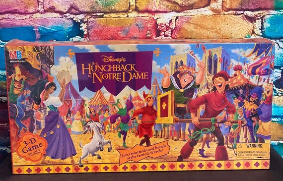 Disney's the Hunchback of Notre Dame Festival of Fools 3-D | Etsy