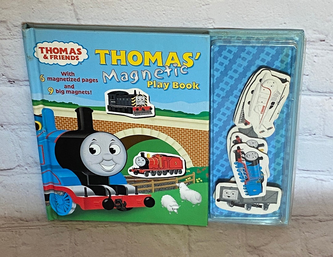Thomas & Friends thomas Magnetic Play Book With 6 Magnetized Pages and ...