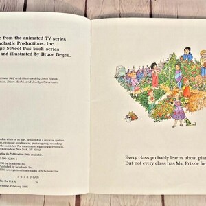 The Magic School Bus "plants Seeds" A Book About How Living Things Grow ...