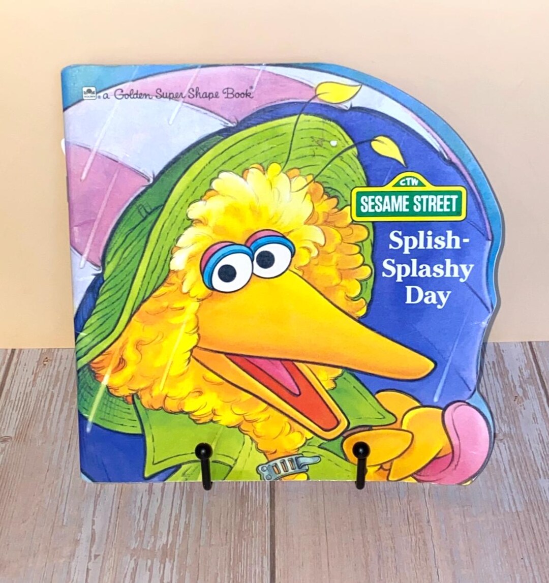Sesame Street "splish Splashy Day" Children's Book by Liza Alexander ...
