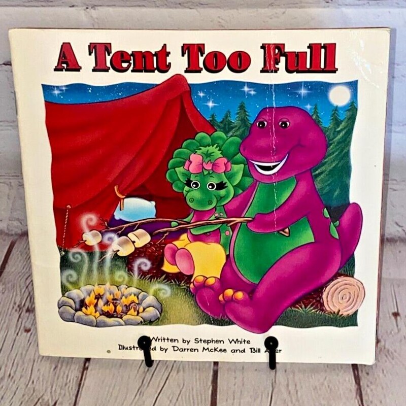Barney Book - Etsy