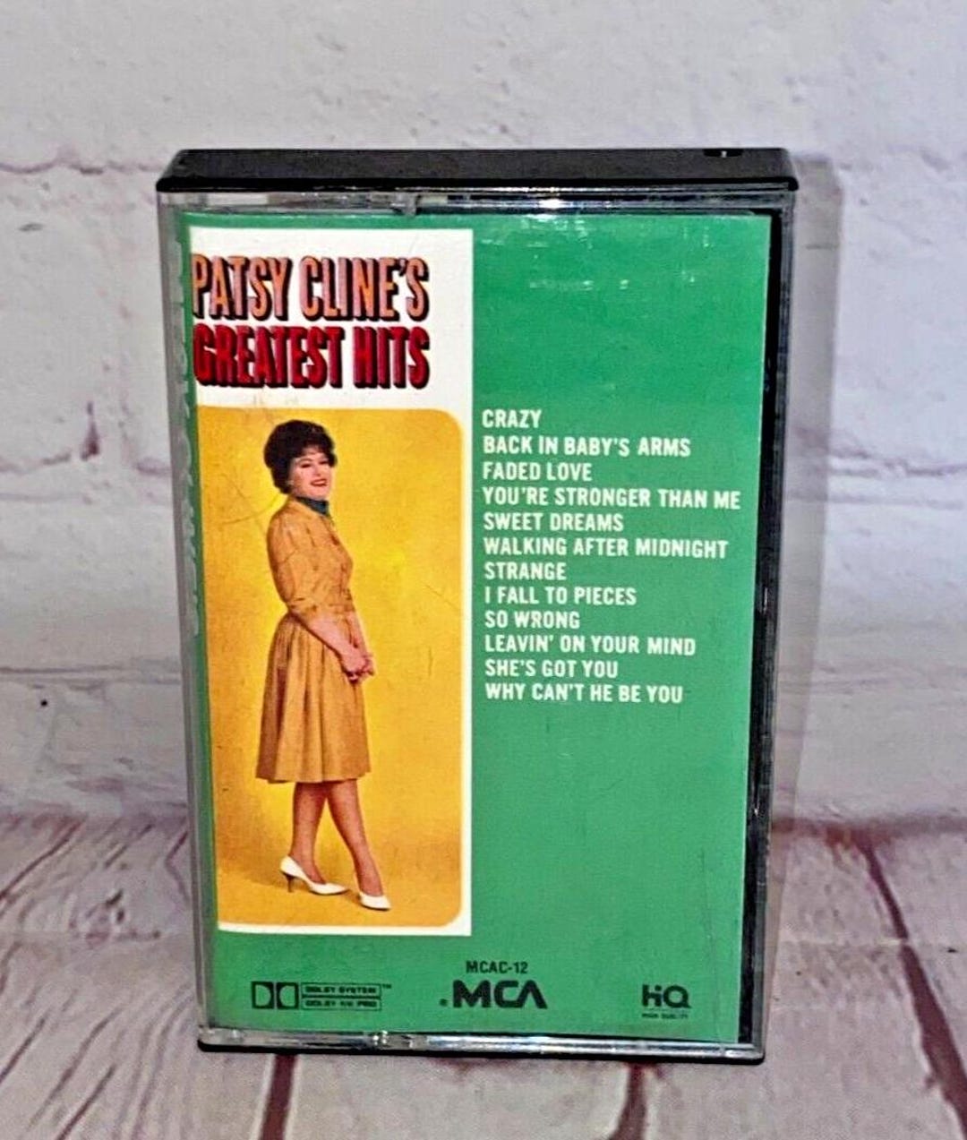 Patsy Cline's "greatest Hits" Cassette Tape by MCA Records 1971 | See ...