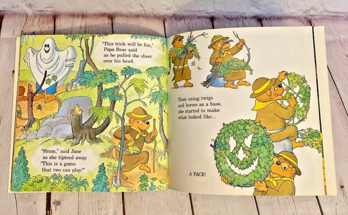 The Berenstain Bears and the Ghost of the Forest Softcover Children's ...