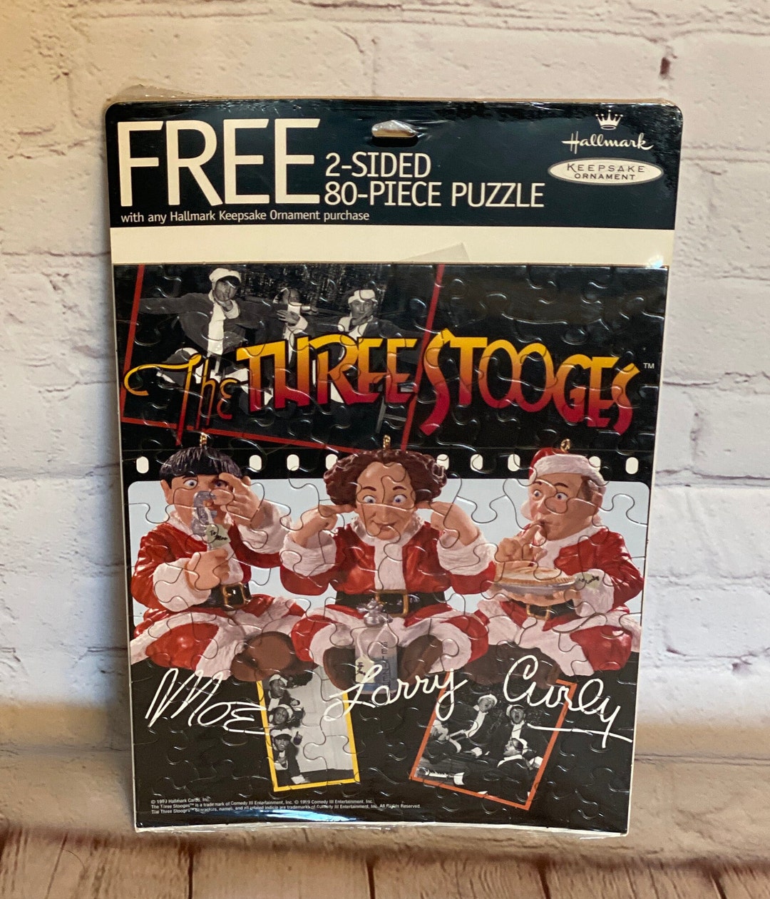 Brand New Two Sided 80 Piece Puzzle Featuring the Three Stooges by ...
