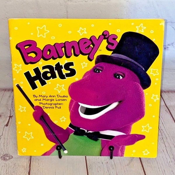 Barney Book - Etsy