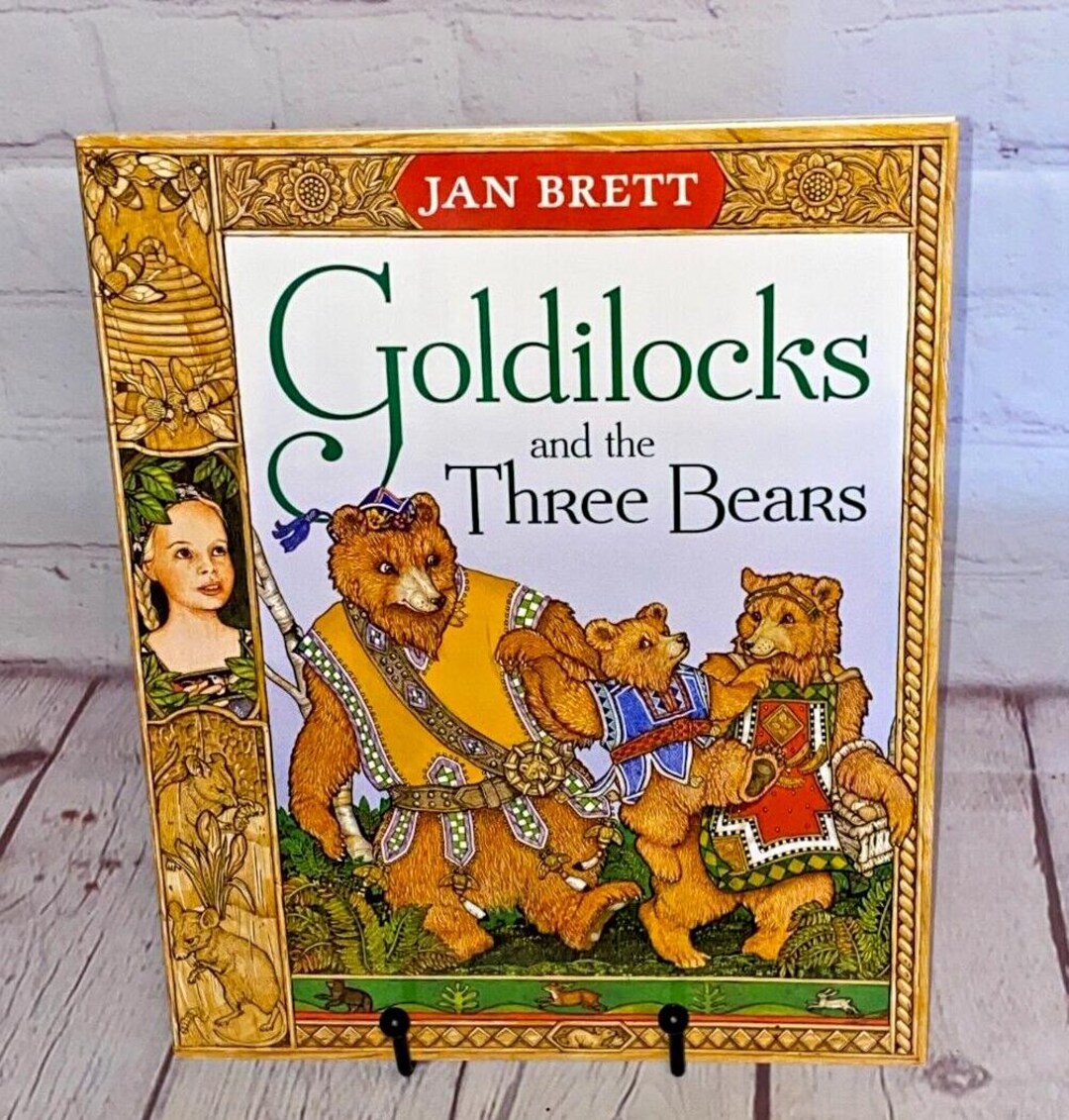 Goldilocks and the Three Bears by Jan Brett | Penguin 1996 | Softcover ...