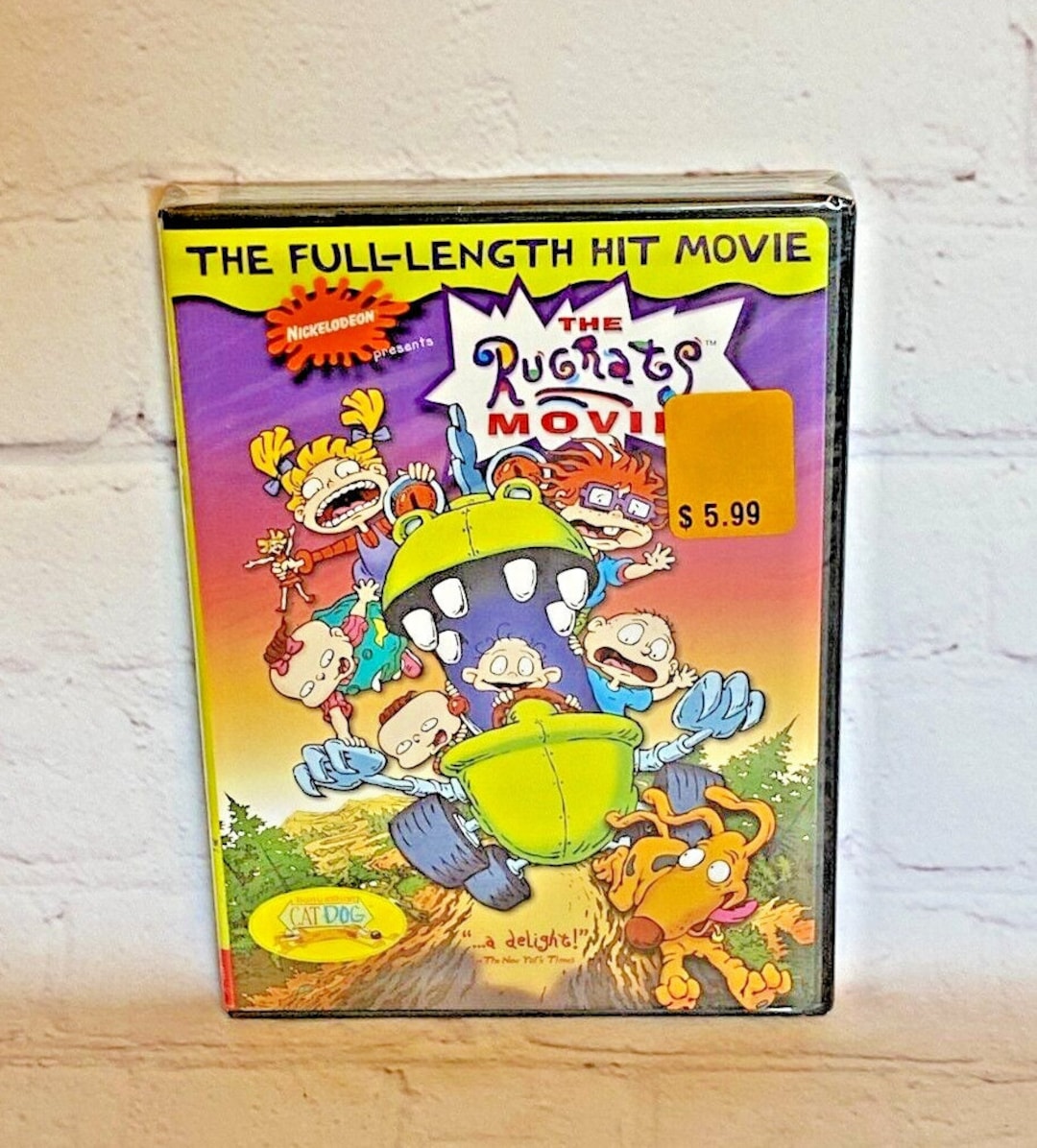 Brand New the Rugrats Movie DVD by Paramount 1999 Rated G Run Time 81 ...