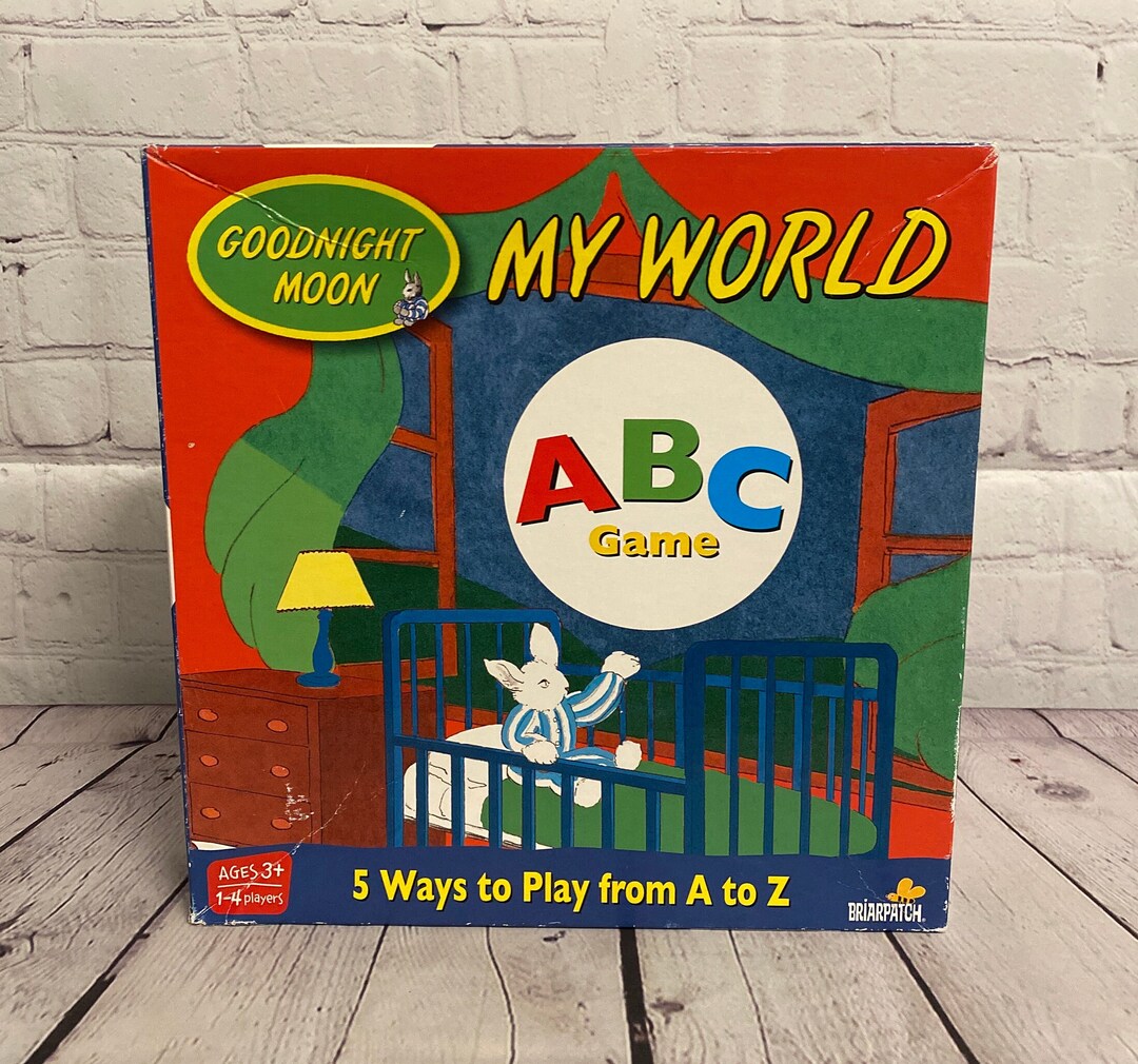 Goodnight Moon My World ABC Board Game by Briarpatch 2001 | Ages 3 and ...