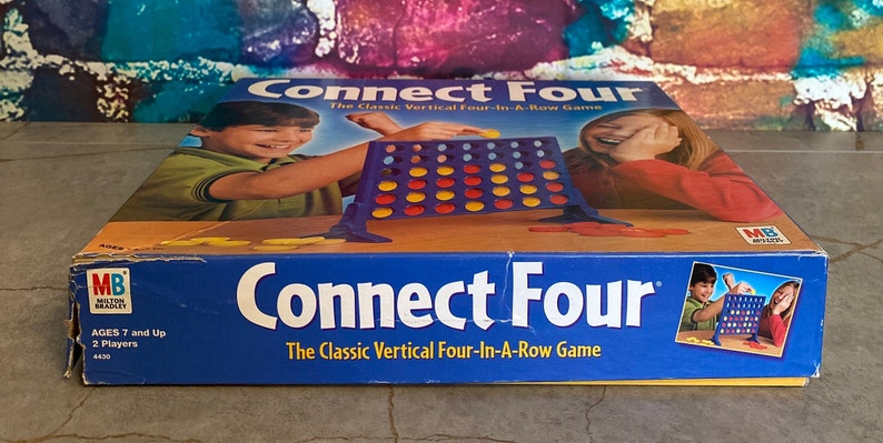Vintage Connect Four Game by Hasbro (missing Pieces) - Etsy