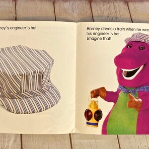 Barney's Hats Softcover Children's Book by Barney Publishing 1993 See ...