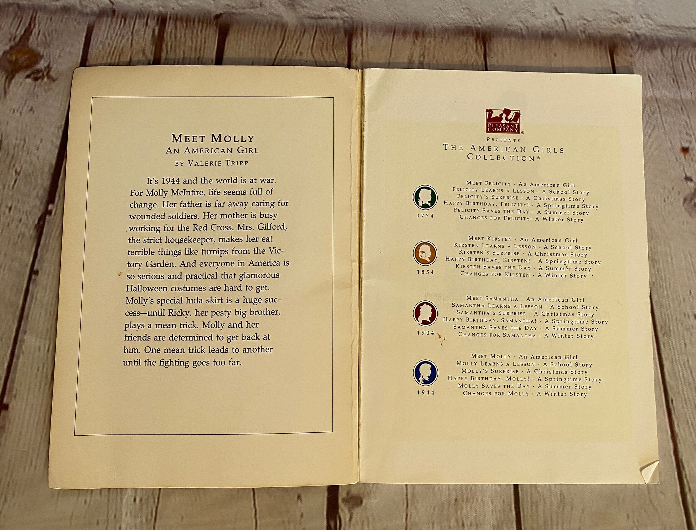 Meet Molly an American Girl Book One Written by - Etsy