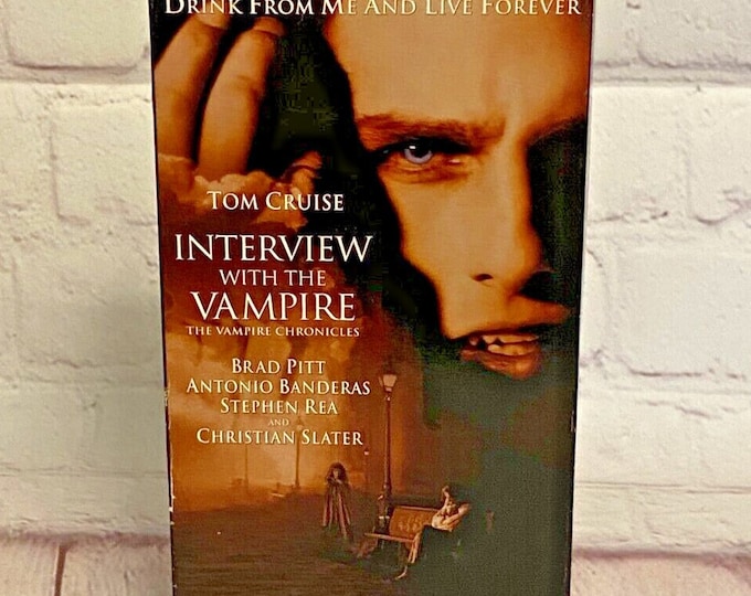 Interview With the Vampire VHS by Warner Home Video 1994 | Rated R ...