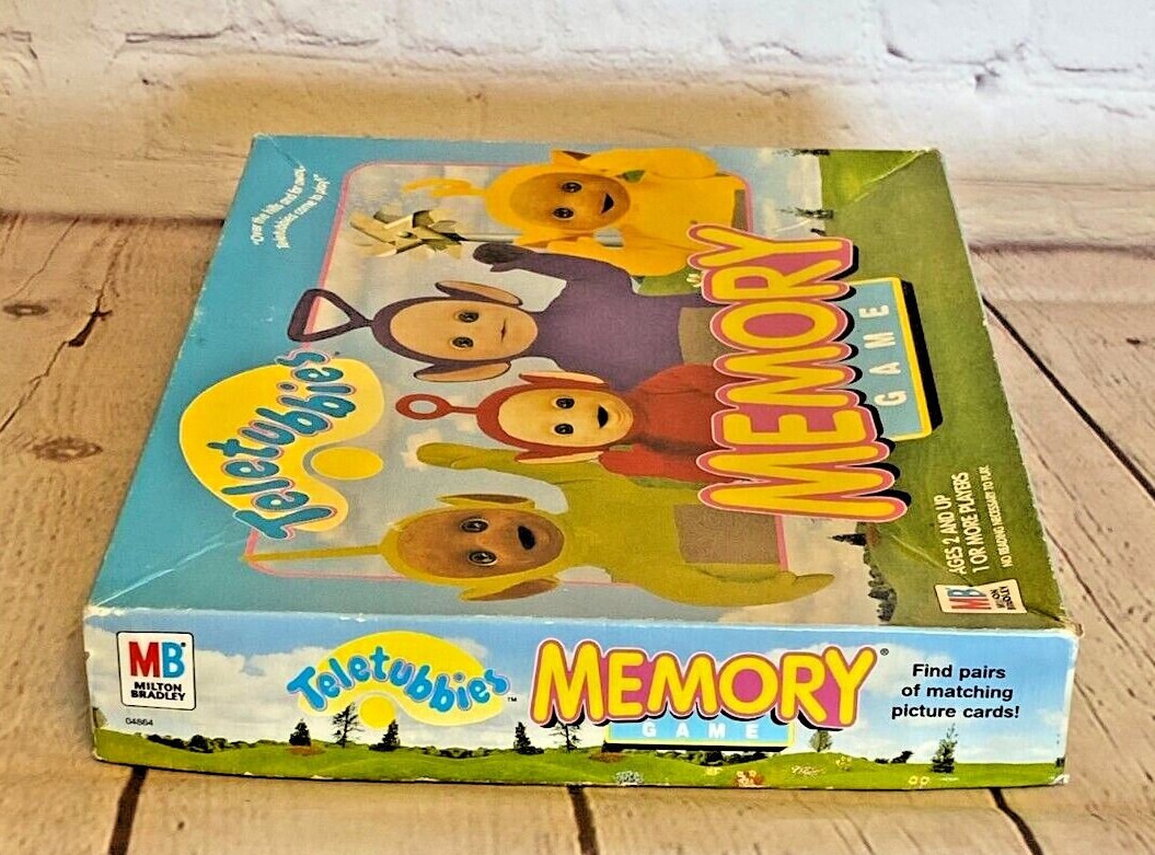 Teletubbies Memory Game by Milton Bradley 1999 Ages 2 and up 1 or More ...