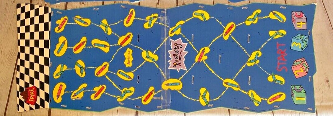 Nickelodeon's Rugrats bump & Bust Out 3-D Game by Mattel 1997 for Ages ...